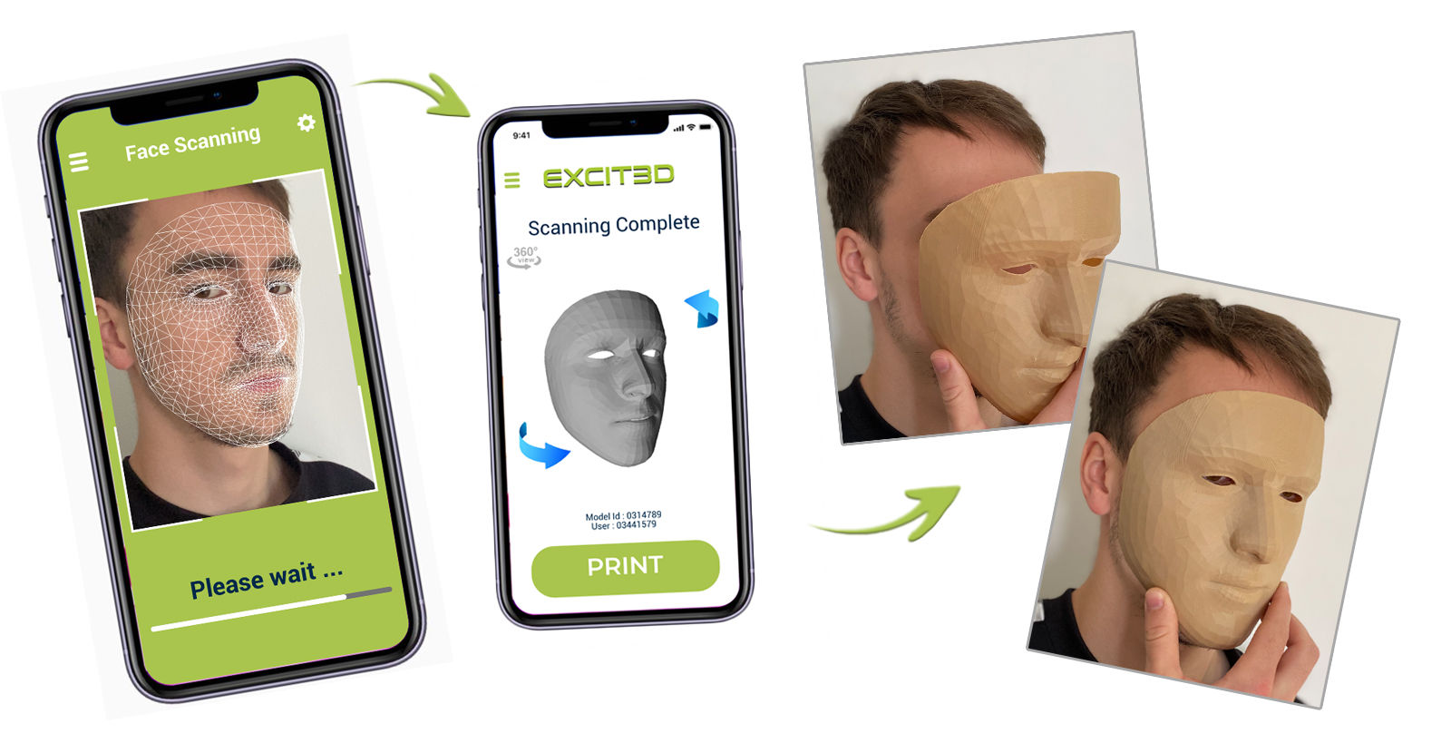 New EXCIT3D - Software development: Automated 3D scanning & 3D printing ...